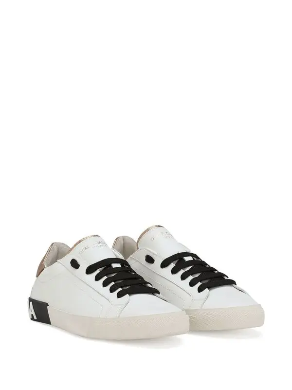Dolce & Gabbana Portofino Low-top Sneakers - White