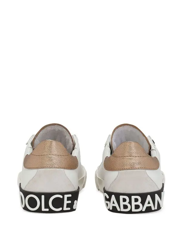 Dolce & Gabbana Portofino Low-top Sneakers - White