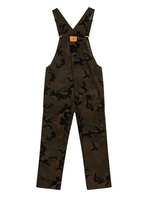 Supreme X Louis Vuitton Camouflage Print Overalls
