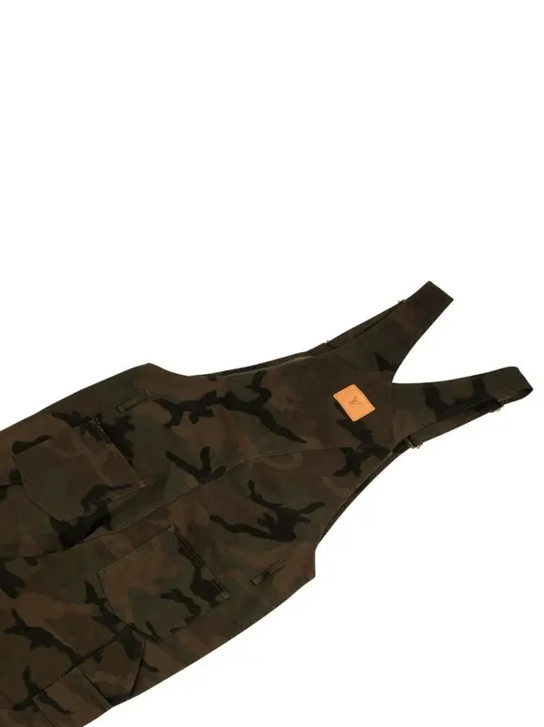 Supreme X Louis Vuitton Camouflage Print Overalls