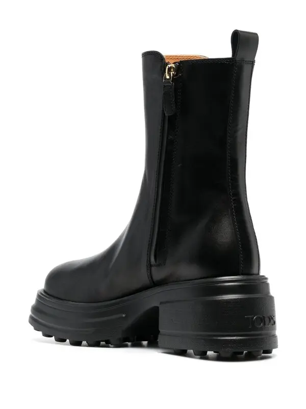 TOD'S Gomma 84k Leather Boots