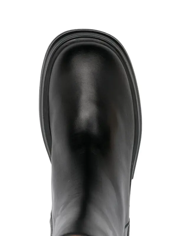 TOD'S Gomma 84k Leather Boots