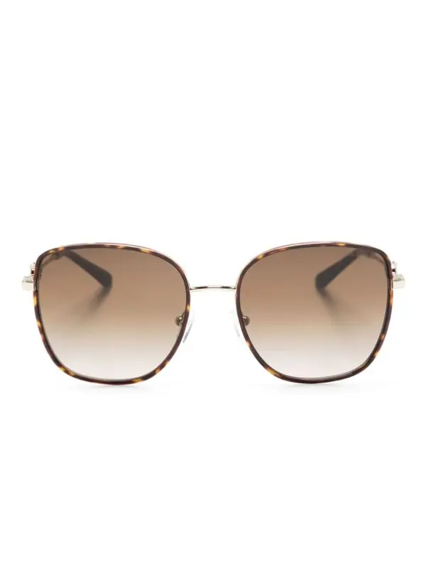 Michael Kors Square Frame Sunglasses - Brown