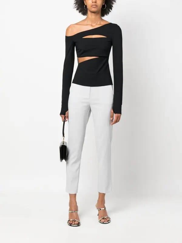 Patrizia Pepe High-waisted Cigarette Pants