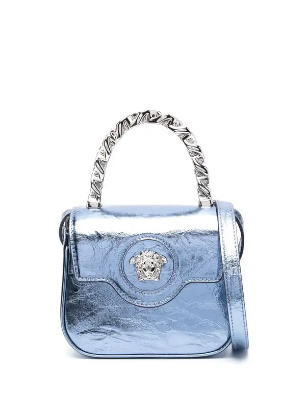 Versace La Medusa Mini Bag - Blue