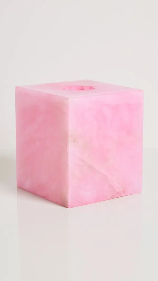 KASSATEX X Stone Tissue Holder - Pink