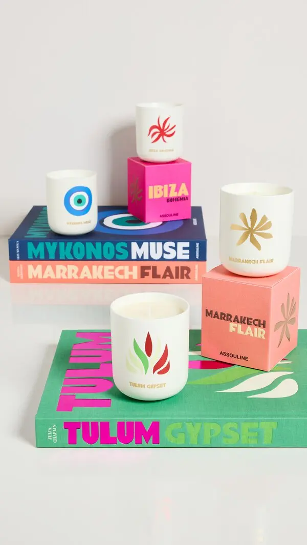 Assouline Ibiza Bohemia Travel From Home Candle
