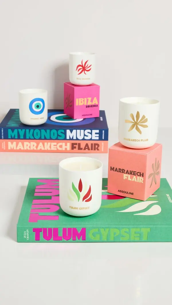 Assouline Tulum Gypset Travel From Home Candle