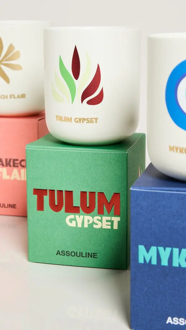 Assouline Tulum Gypset Travel From Home Candle