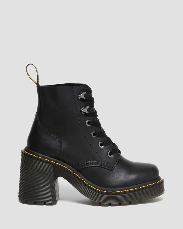 Dr. Martens Jesy Sendal Leather Lace-up Boots