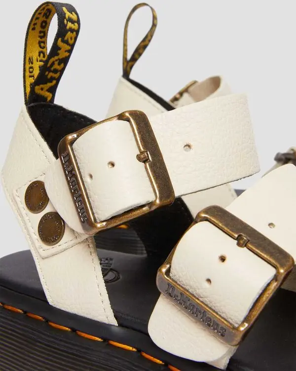 Dr. Martens Gryphon Pisa Leather Platform Sandals