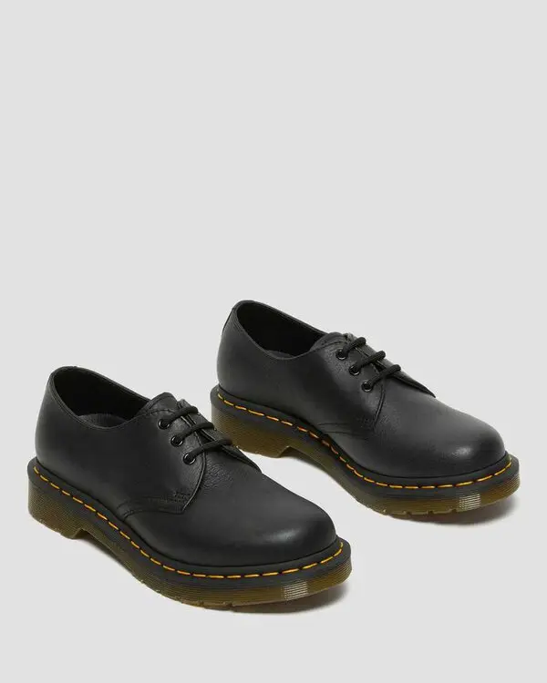 Dr. Martens 1461 Virginia Leather Oxford Shoes - Black