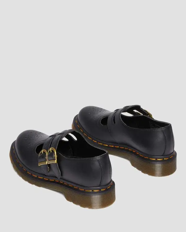 Dr. Martens Vegan 8065 Felix Mary Jane Shoes - Black