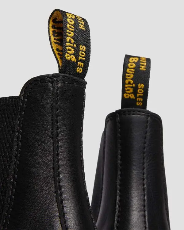 Dr. Martens 2976 Virginia Leather Chelsea Boots - Black