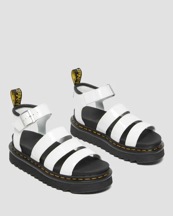 Dr. Martens Blaire Patent Leather Strap Sandals