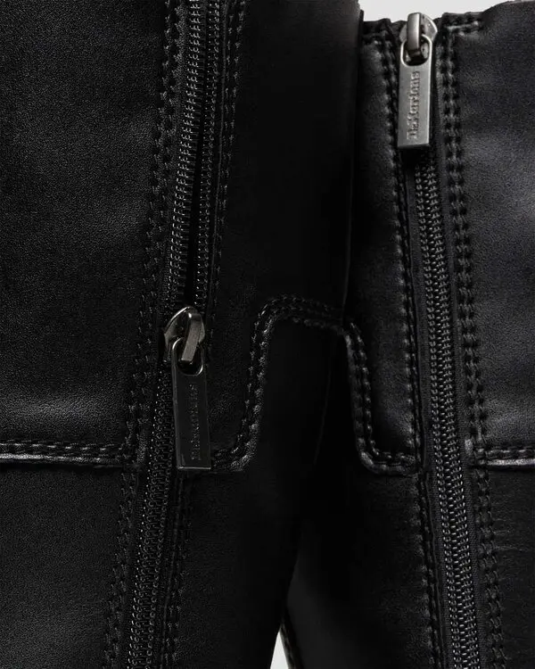 Dr. Martens Audrick Leather Knee High Platform Boots