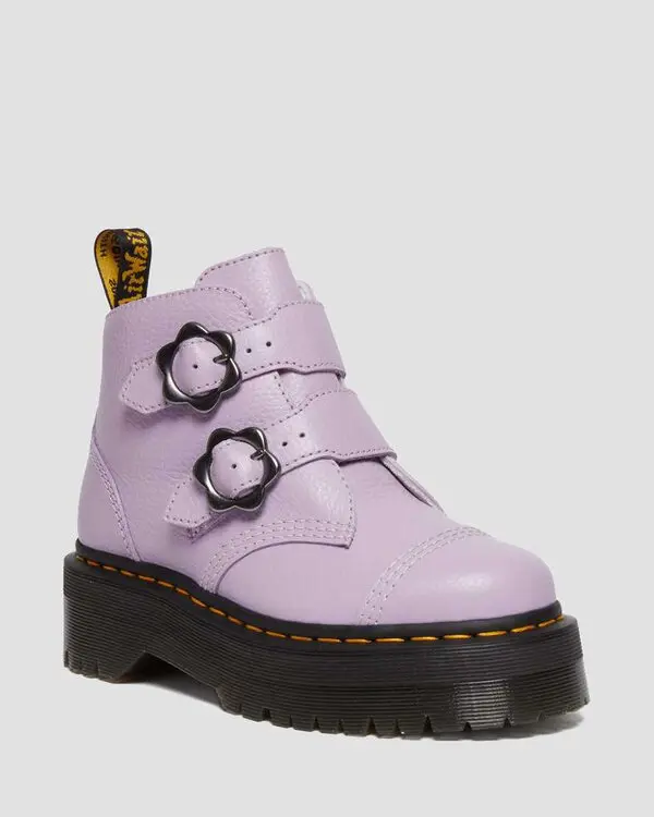 Dr. Martens Devon Leather Platform Boots