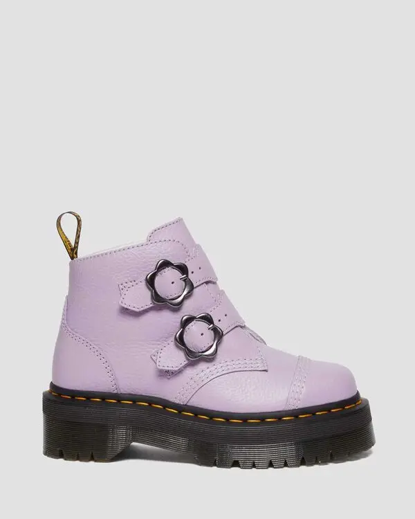Dr. Martens Devon Leather Platform Boots
