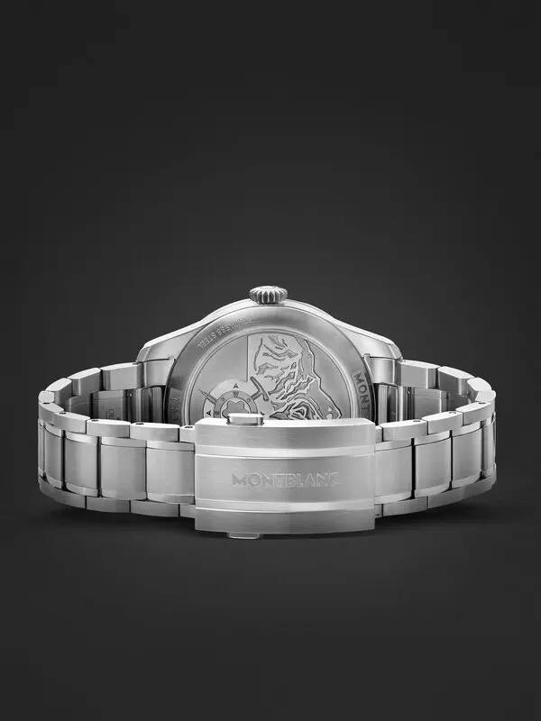 Montblanc 1858 0 Oxygen The 8000 Automatic 41mm Stainless Steel Watch