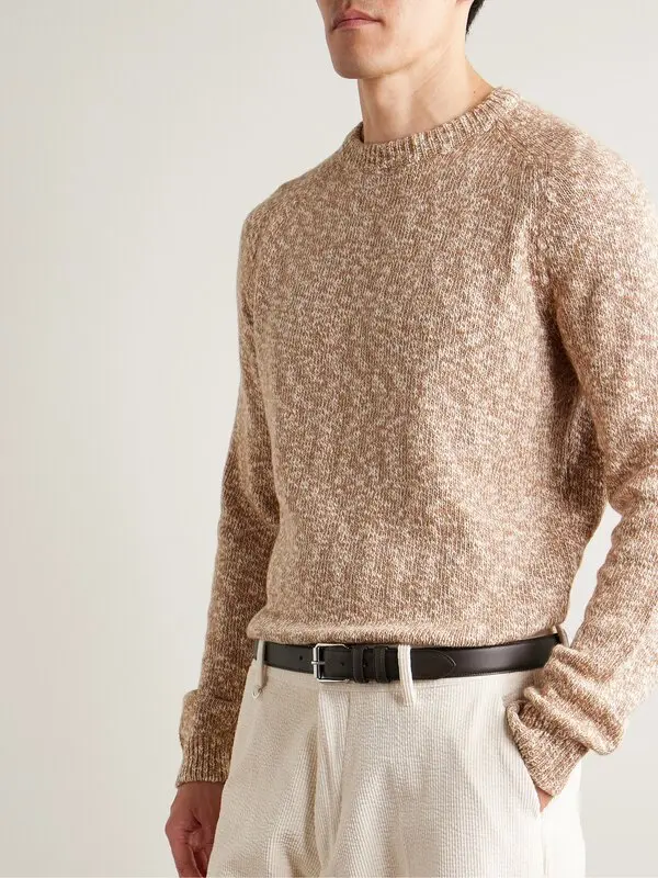 A.p.c. Paris Leather Belt - Brown