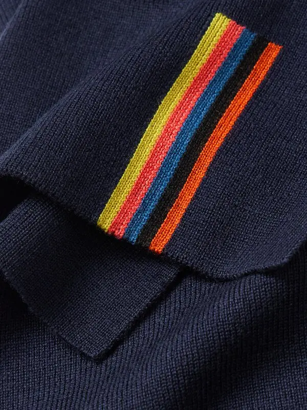 Paul Smith Artist Stripe Wool Scarf
