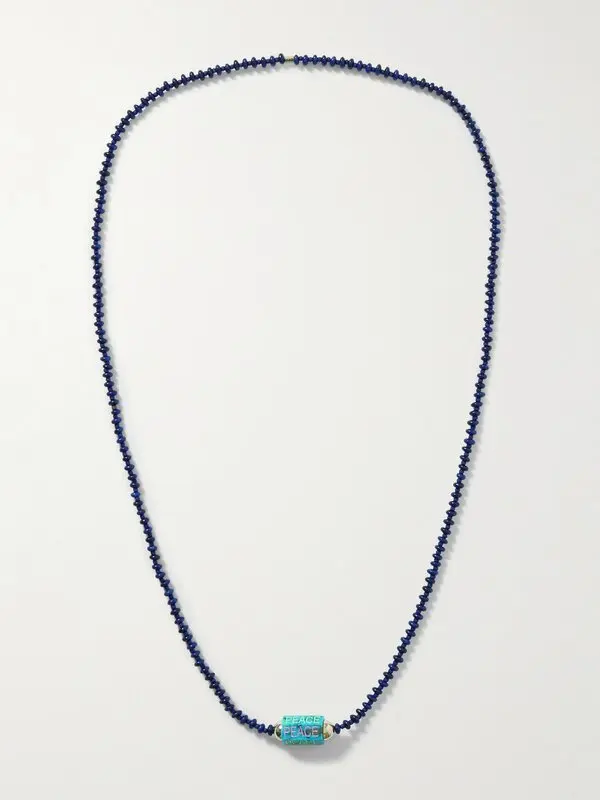 Luis Morais Beaded Necklace - Blue