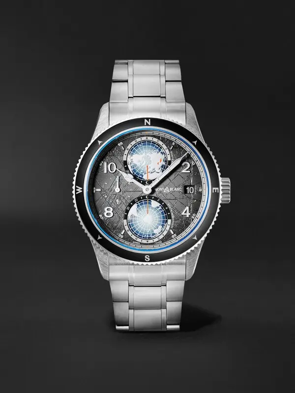 Montblanc 1858 Geosphere 0 Oxygen The 8000 Automatic 42mm Watch - Gray