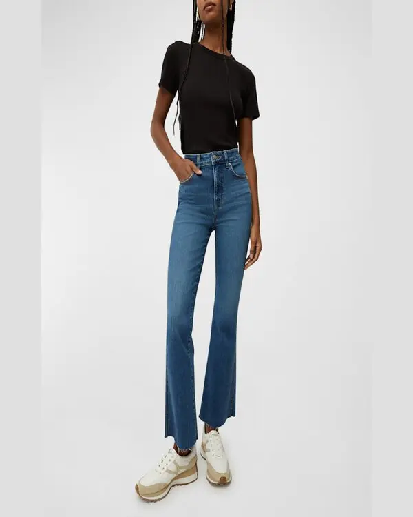 Veronica Beard Carson Ankle Flare Jeans
