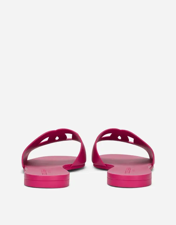 Dolce & Gabbana Beach Slides - Fuchsia