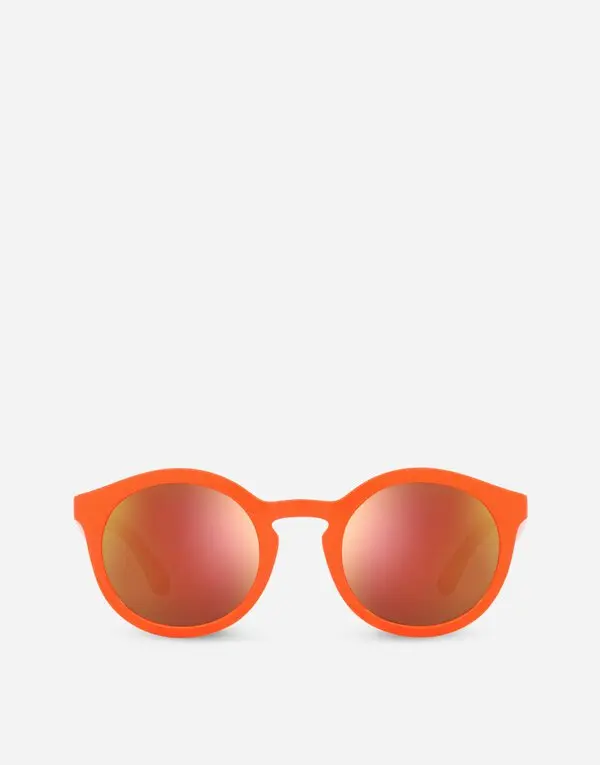 Dolce & Gabbana Round Frame Sunglasses - Orange