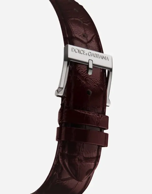 Dolce & Gabbana Dg7 Watch With Ruby And Diamonds - Burgundy  display picture 3