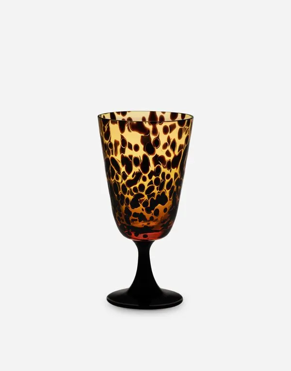 Dolce & Gabbana Hand-blown Murano Wine Glass - Multicolor