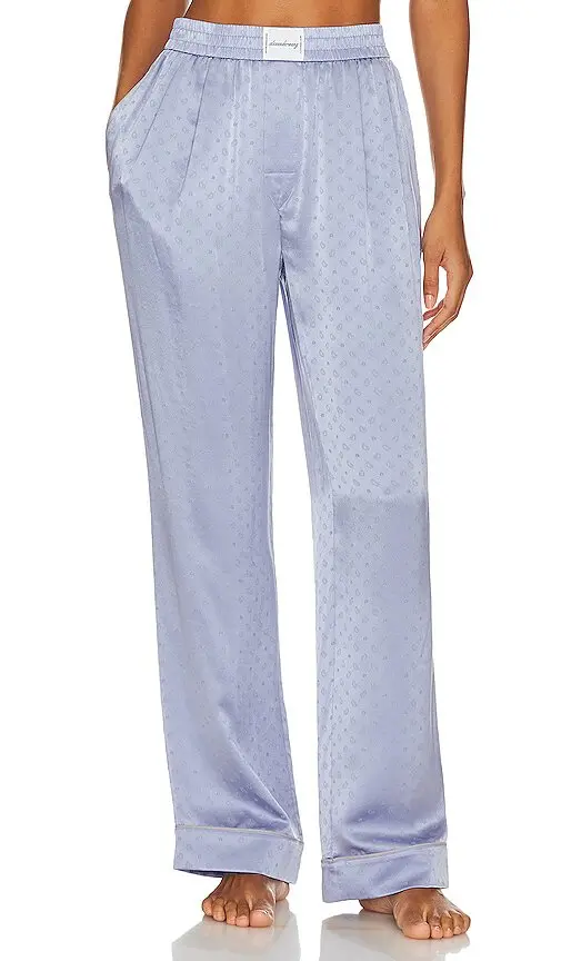Alexander Wang Pajama Pants In Blue