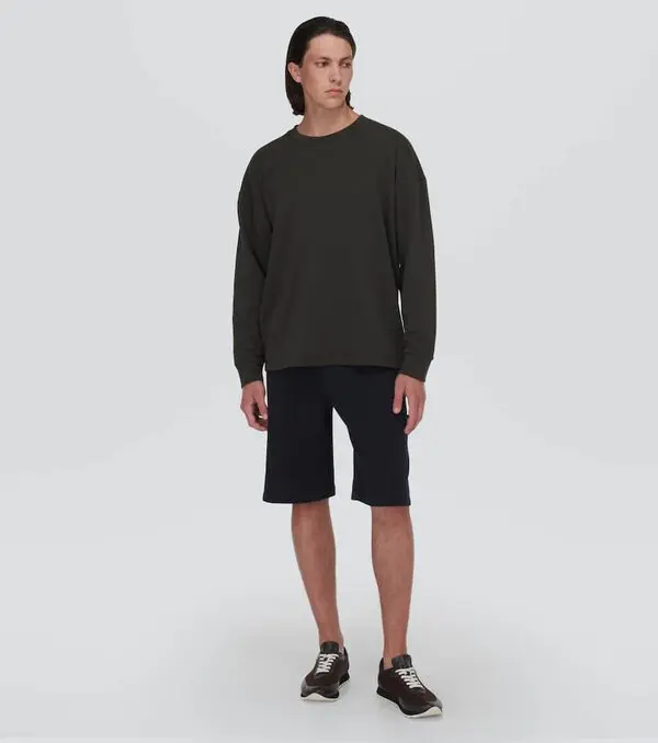 THE ROW Ezan Cotton Sweatshirt