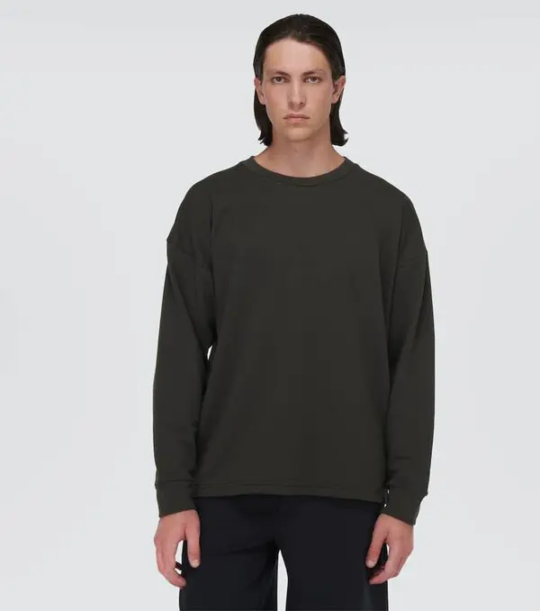 THE ROW Ezan Cotton Sweatshirt