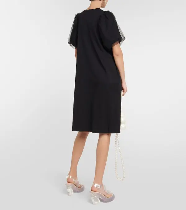 Simone Rocha Embellished Midi Dress