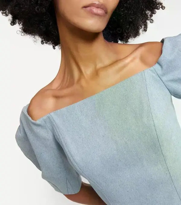 Gabriela Hearst Ellen Off-shoulder Top
