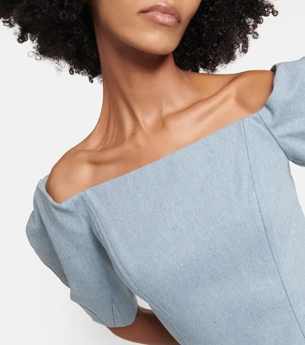 Gabriela Hearst Ellen Off-shoulder Top