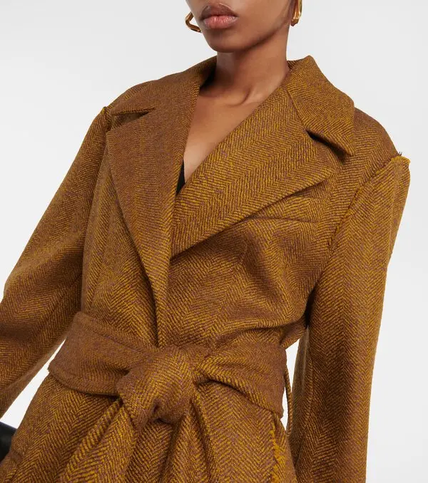 Victoria Beckham Wool-blend Coat