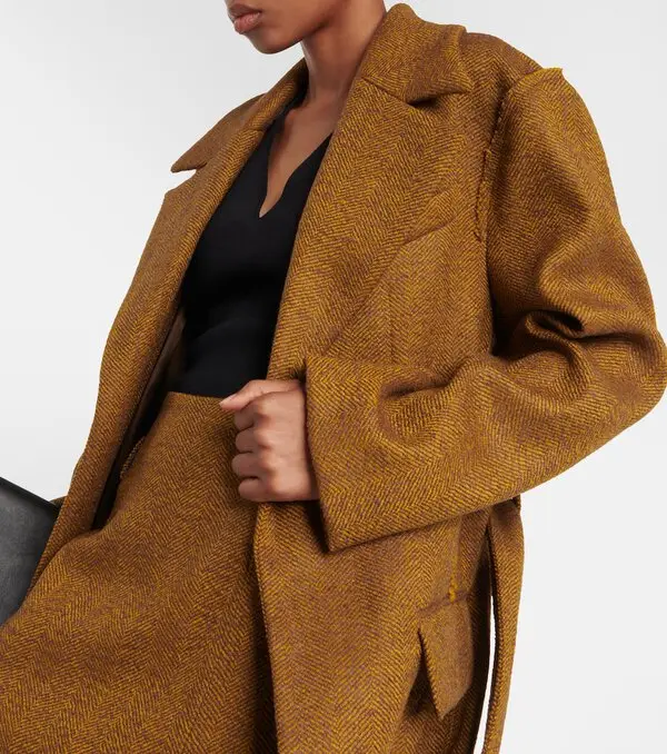 Victoria Beckham Wool-blend Coat