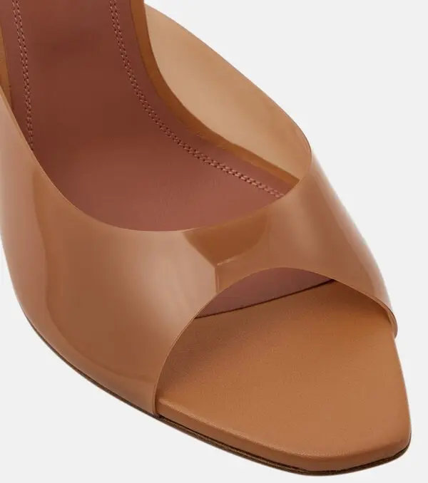 Amina Muaddi Alexa Pvc Mules