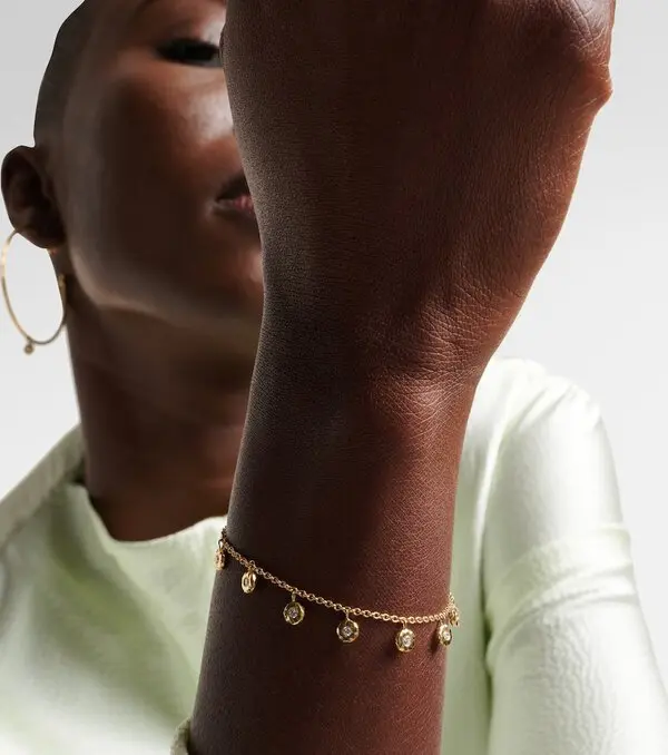 OCTAVIA ELIZABETH Nesting Gem Diamond Bracelet