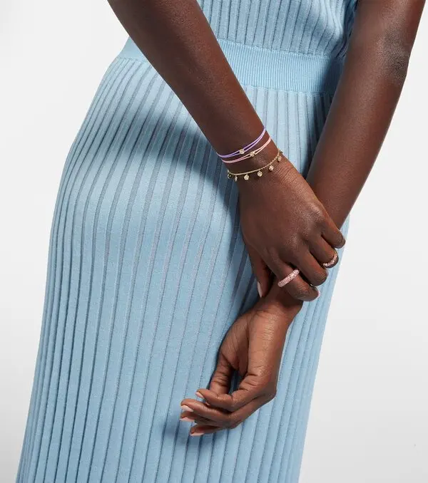 OCTAVIA ELIZABETH Nesting Gem Diamond Bracelet