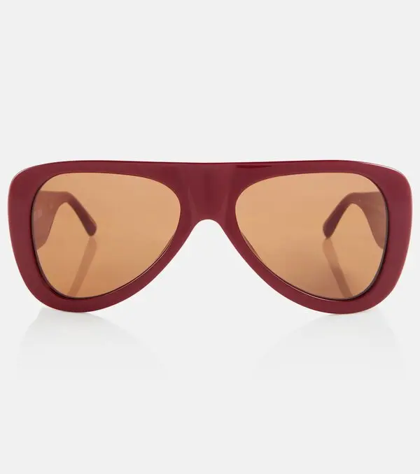 Attico X Linda Farrow Edie Aviator Sunglasses