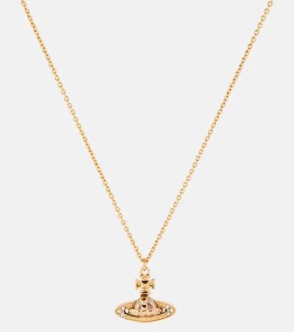 VIVIENNE WESTWOOD Pina Crystal-embellished Necklace - Gold