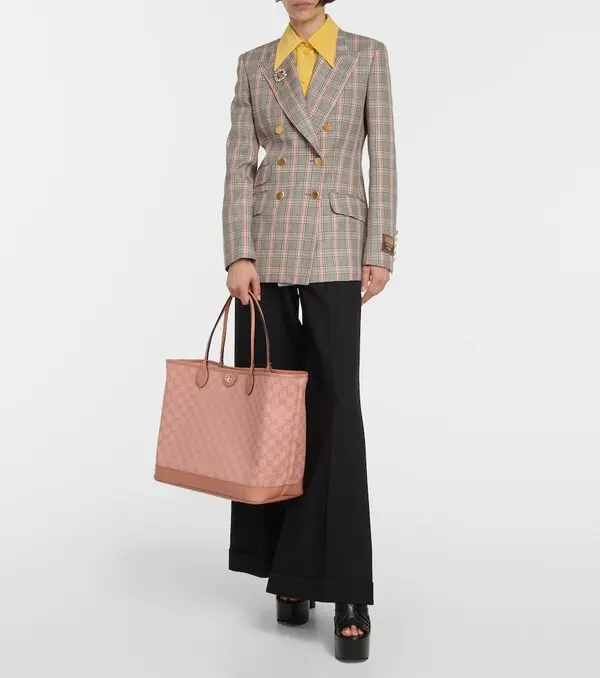 Gucci Ophidia Gg Large Canvas Tote Bag