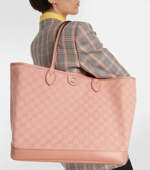 Gucci Ophidia Gg Large Canvas Tote Bag
