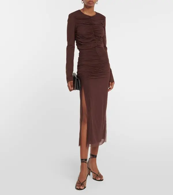 SIR. Jacques Gathered Mesh Top