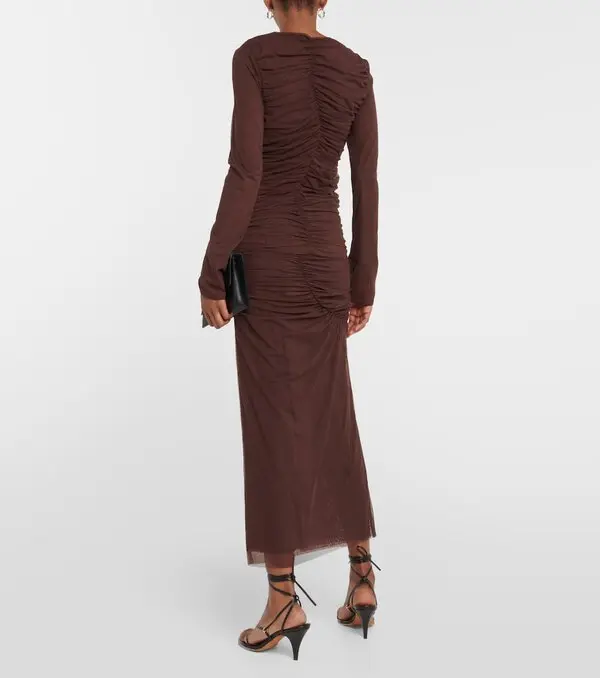 SIR. Jacques Gathered Mesh Top