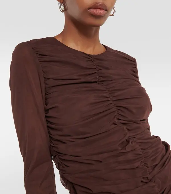 SIR. Jacques Gathered Mesh Top